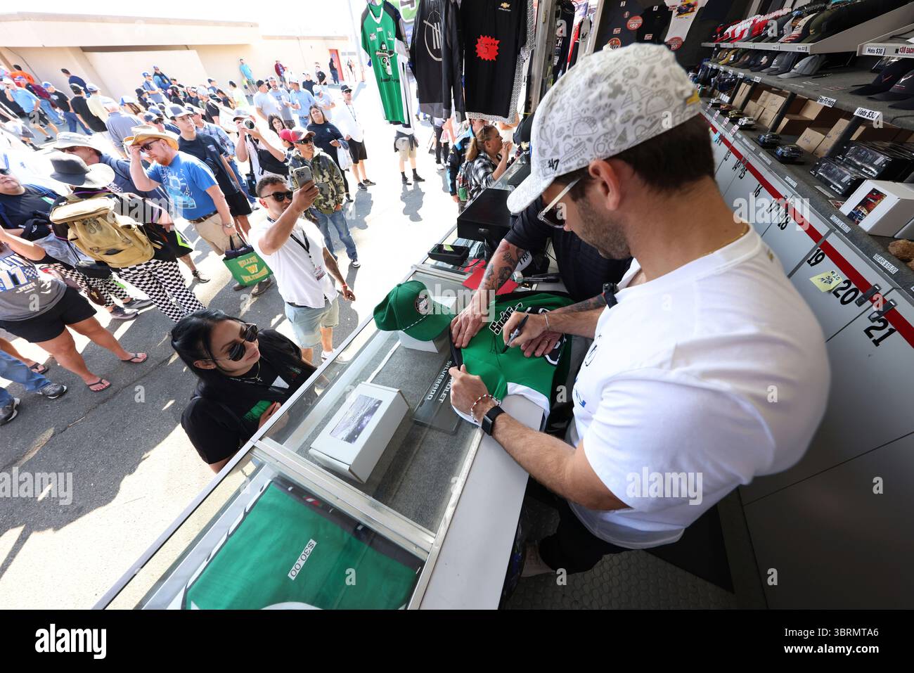 SONOMA, CA - JULY 13: Daniel Suárez (#99 Trackhouse Racing Freeway ...