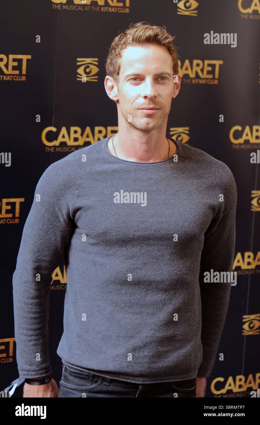 Luke Treadaway at the Cabaret gala performance, Kit Kat Club at the ...