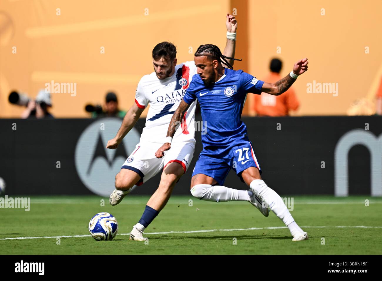 13 July 2025, USA, East Rutherford: Soccer, Club World Cup, Chelsea FC ...
