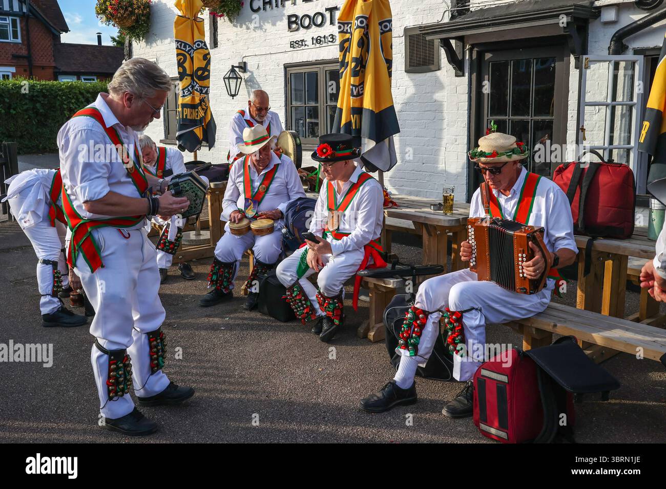 Chipperfield, Hertfordshire, UK, 12/07/2025 . The Greensleeves Morris ...