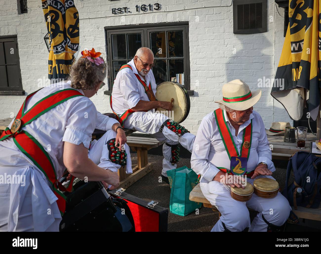 Chipperfield, Hertfordshire, UK, 12/07/2025 . The Greensleeves Morris ...
