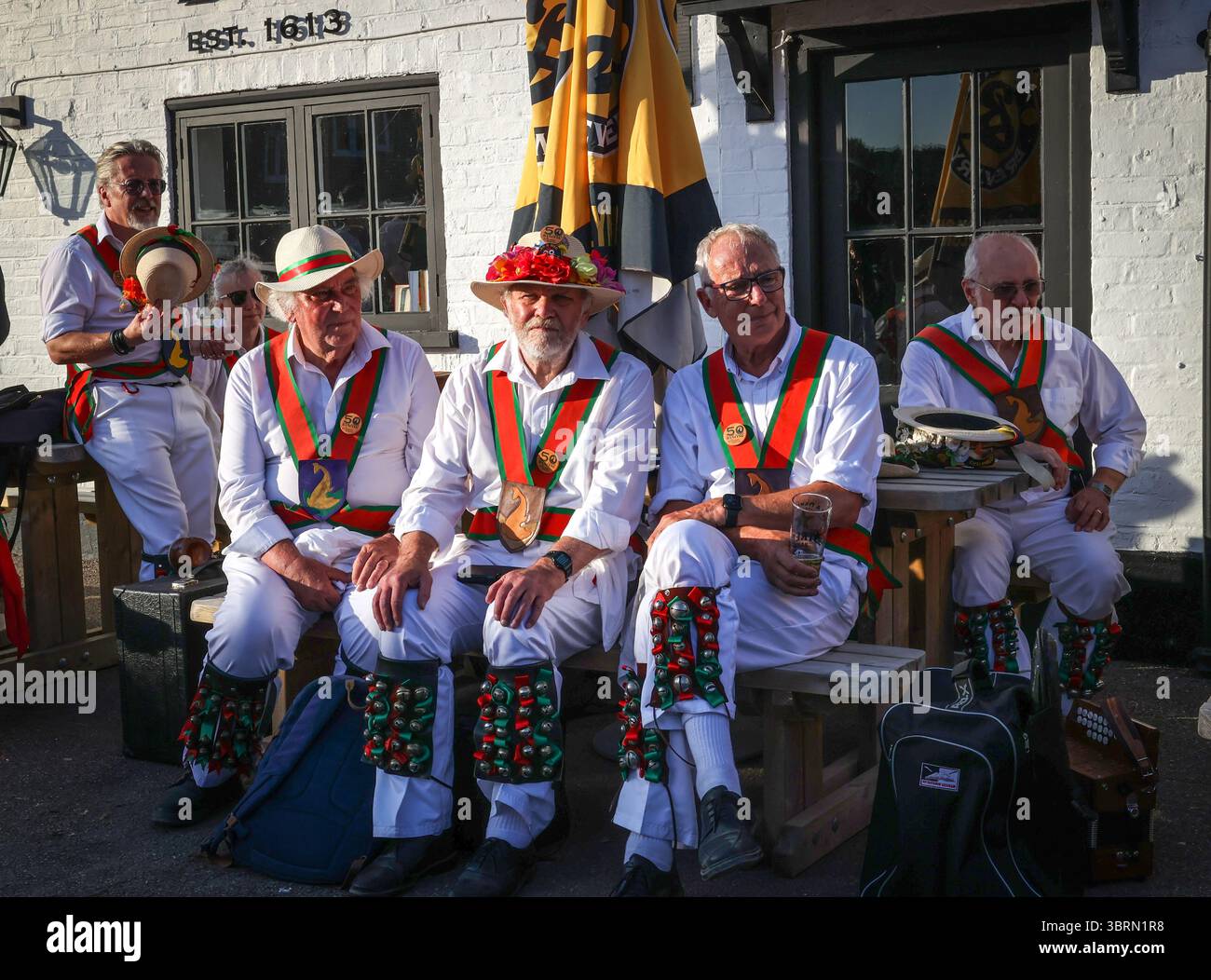 Chipperfield, Hertfordshire, UK, 12/07/2025 . The Greensleeves Morris ...