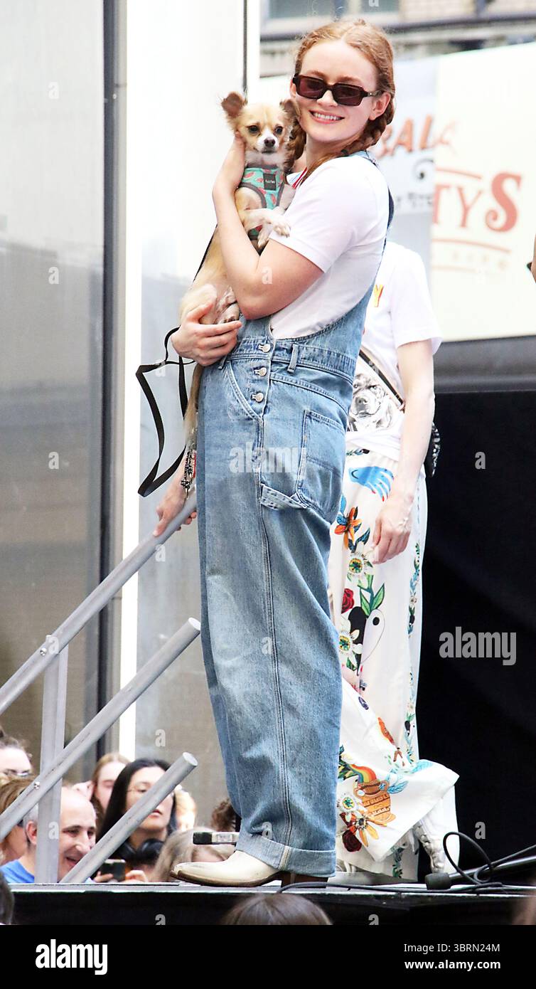 New York, NY July 12, 2025: Sadie Sink attend 27th Annual Broadway ...