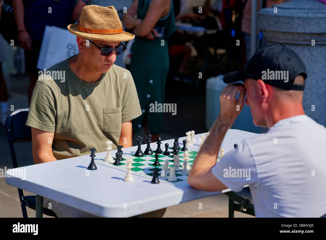Sunday, 13th July 2025. ChessFest 2025 takes place in Trafalgar Square ...