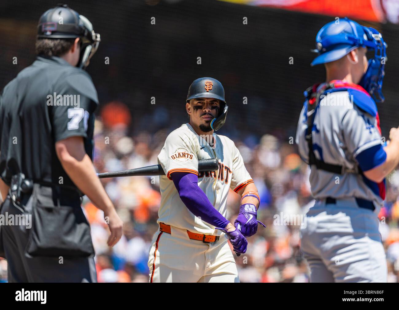 July 13 2025 San Francisco CA, U.S.A. Giants shortstop Willy Adames (2 ...