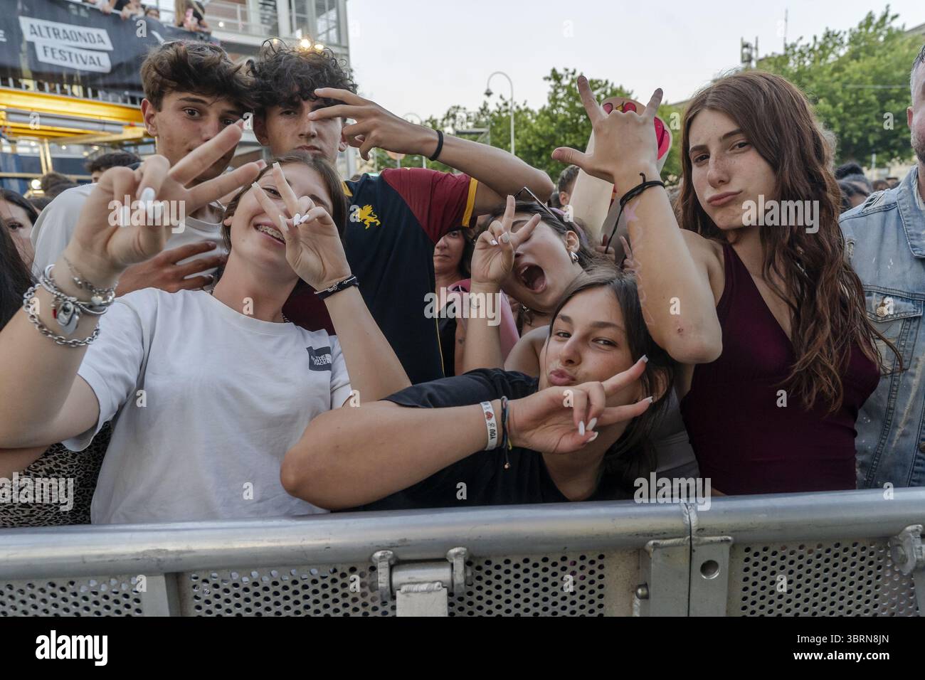 On Sunday, July 13, 2025, the Arena del Mare at Genoa's Porto Antico ...