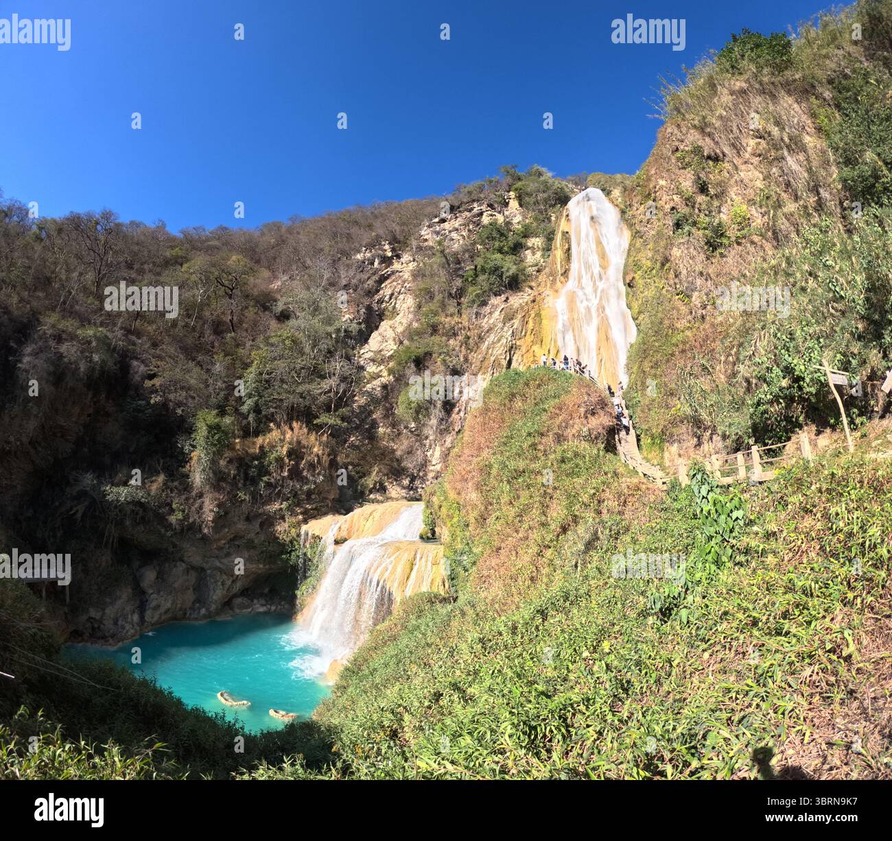 Cascadas de El Chiflon,Chiflon waterfalls,Centro Ecoturistico Cascadas ...