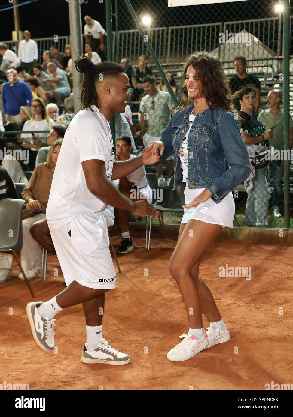 Milano Marittima (RA), VIP Master tennis tournament. Pictured: Liala Antonino dancing with ...