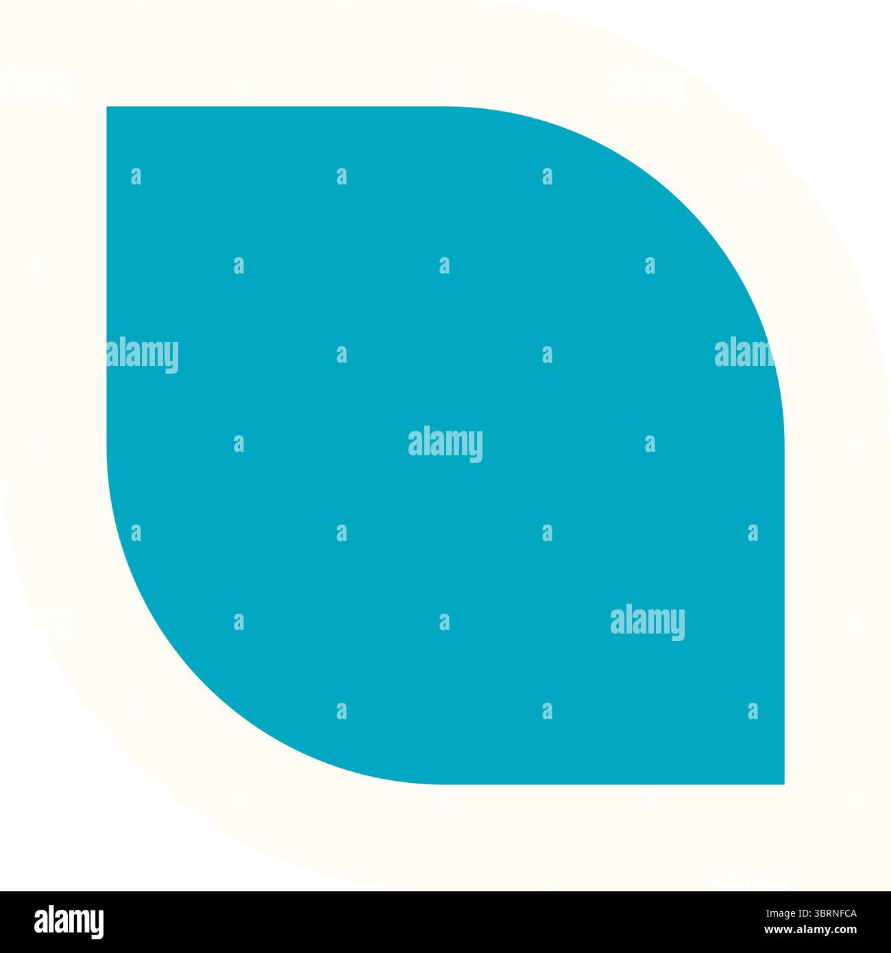 Modern Abstract Shape Icon Sticker Stock Vector Image & Art - Alamy