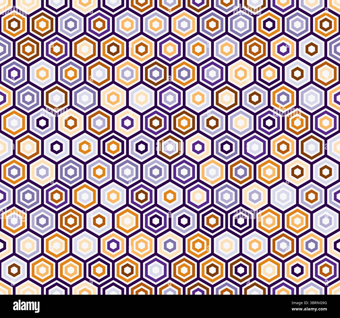 Abstract pattern of hexagon shapes. Plain hexagon frames. Hexagon pattern. Multiple tones color ...