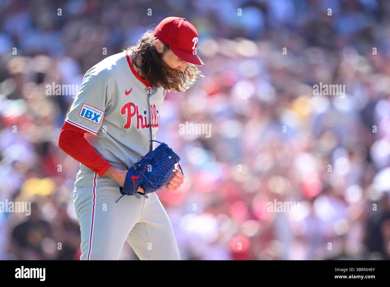 Philadelphia Phillies relief pitcher Matt Strahm celebrates after his ...