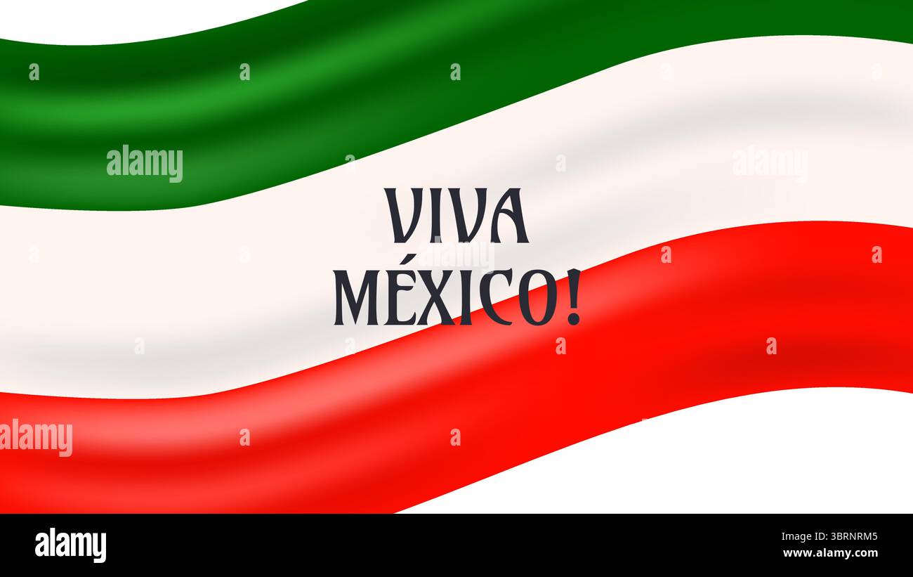 Mexican Independence Day Viva Mexico Fiesta 16th. Design template ...