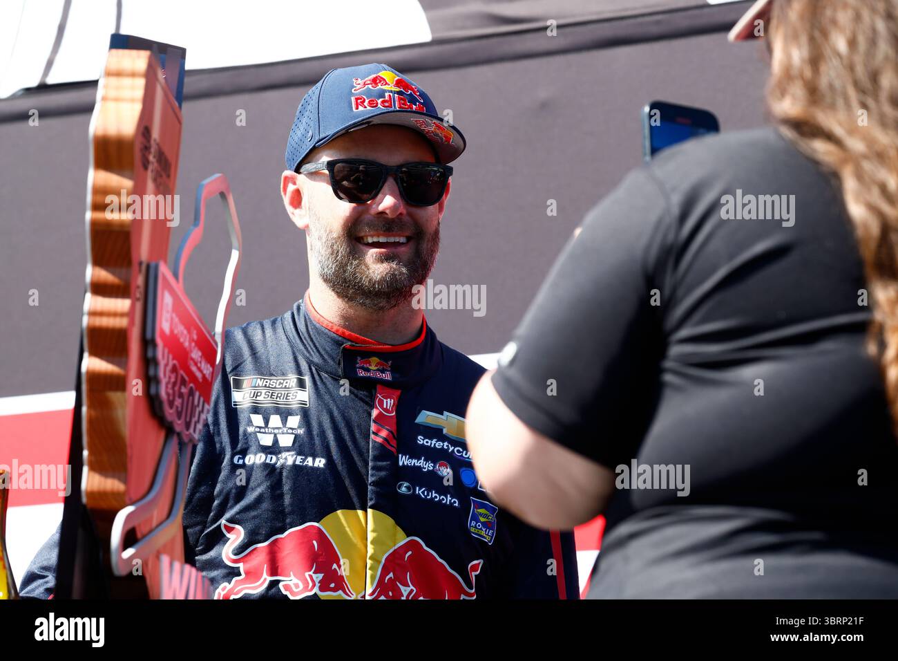 SONOMA, CA - JULY 13: Shane Van Gisbergen (#88 Trackhouse Racing Red ...