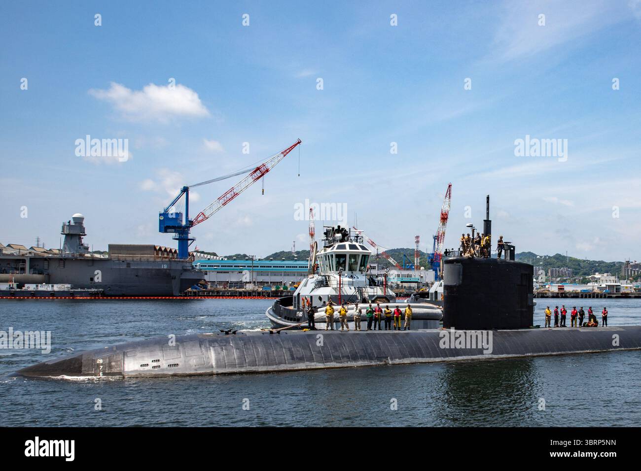 YOKOSUKA, Japan (July 1, 2025) – The Los Angeles-class fast-attack ...