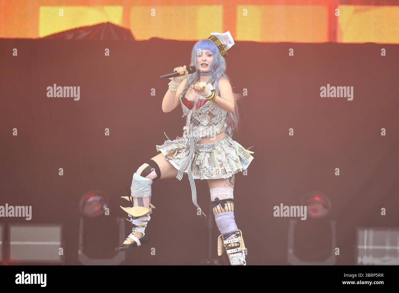 Berlin, Deutschland, 12.07.2025: Olympiastadion: Lollapalooza: Auftritt ...