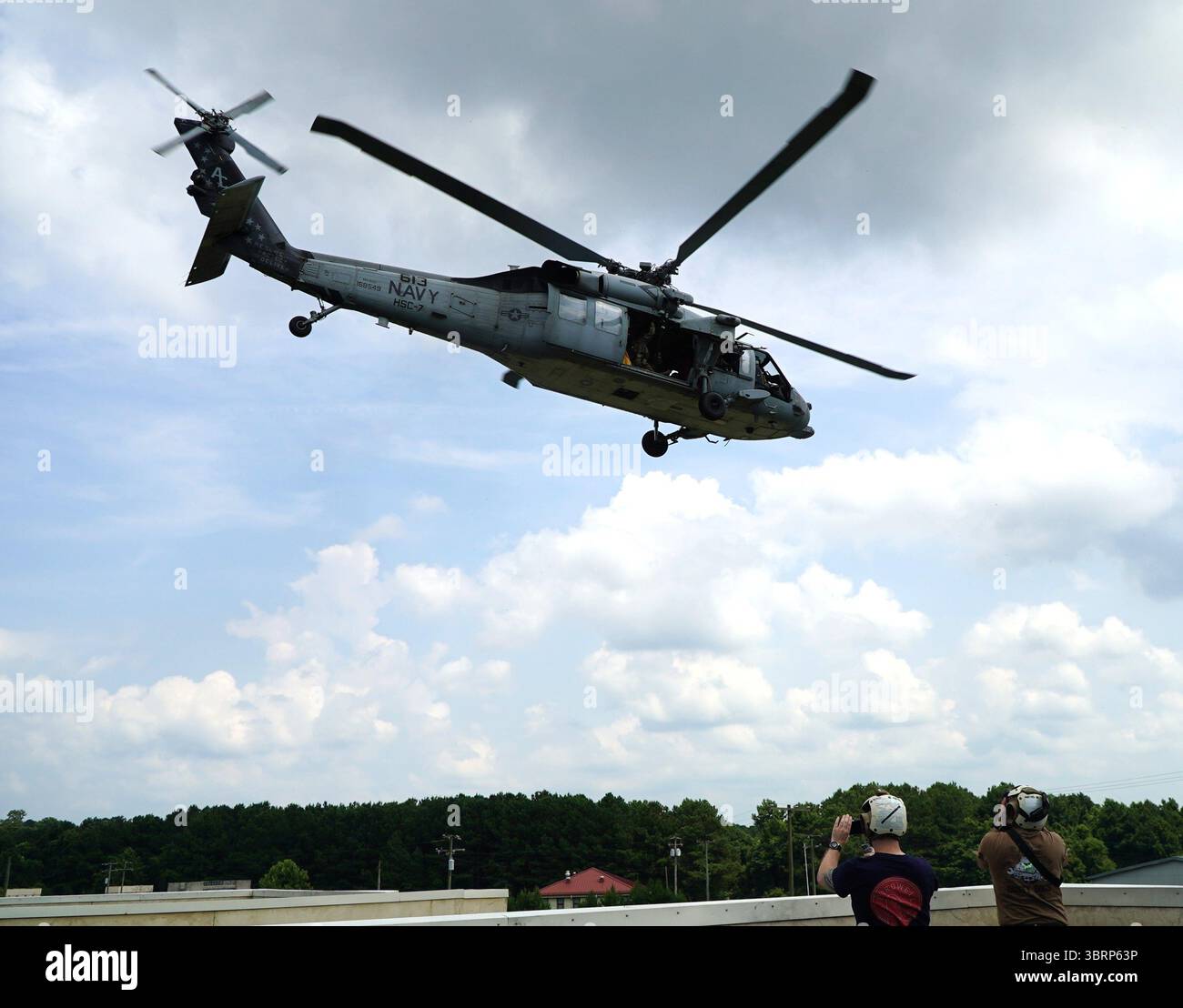 Yorktown, Va. (July 9, 2025) An MH-60S assigned to Helicopter Sea ...