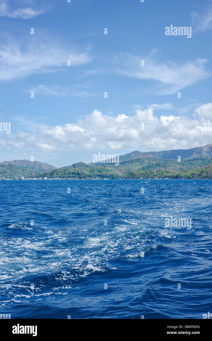 A beautiful scenery of mountains range in Coron, Palawan, Philippines ...