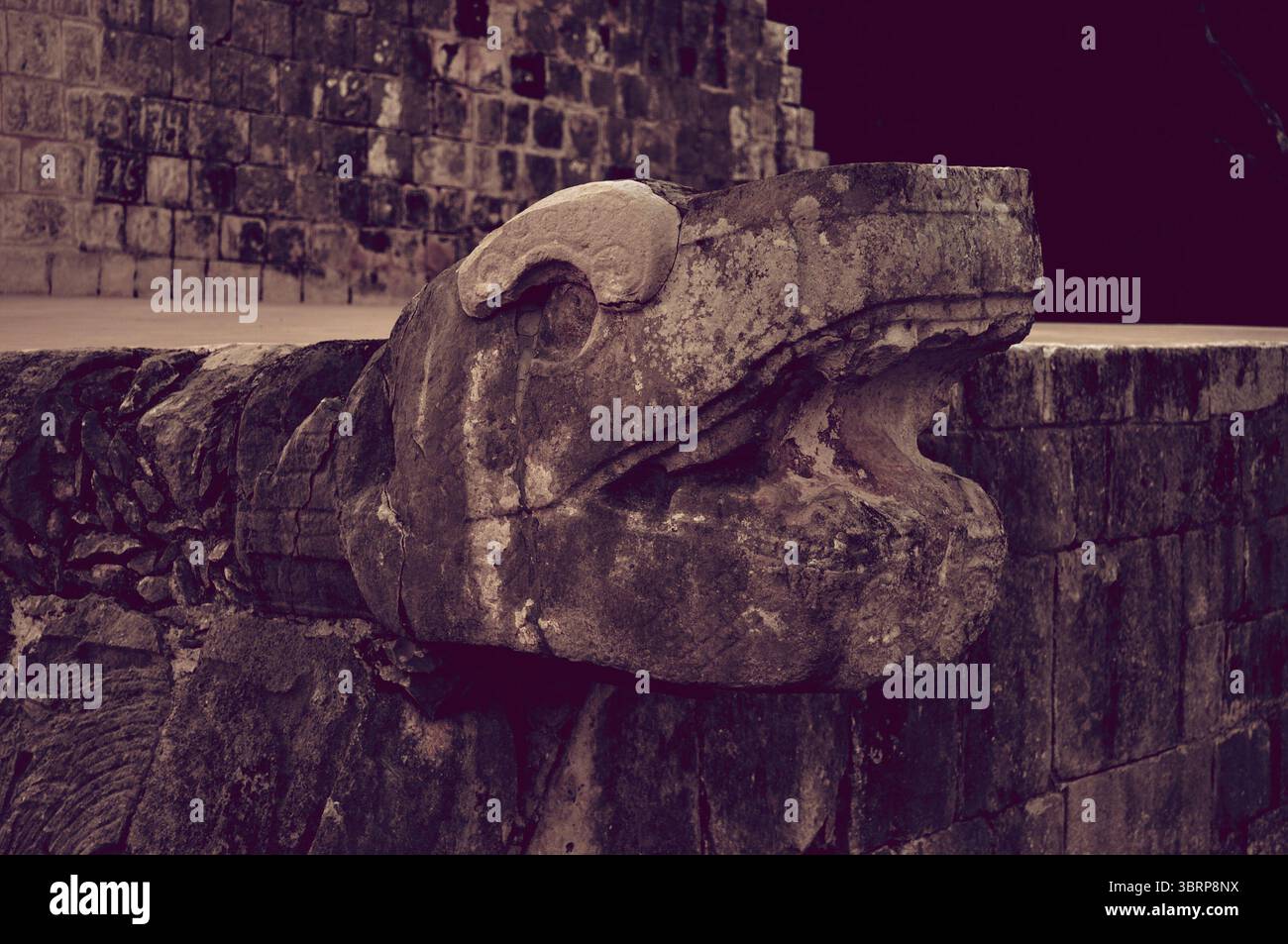 Chichen Itza Mayan Ancient Archeological Complex and Ball Court Stock ...