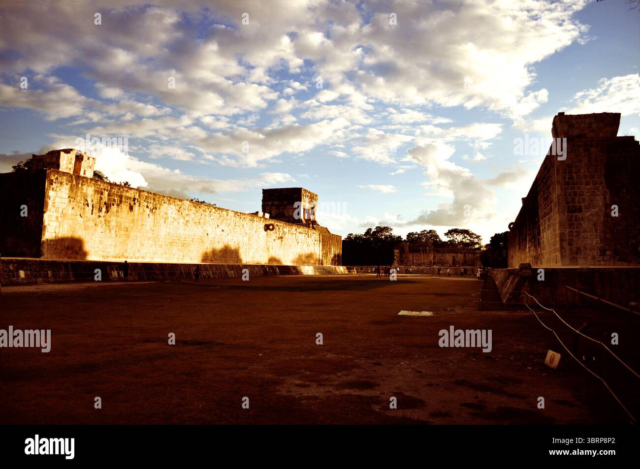 Chichen Itza Mayan Ancient Archeological Complex and Ball Court Stock ...