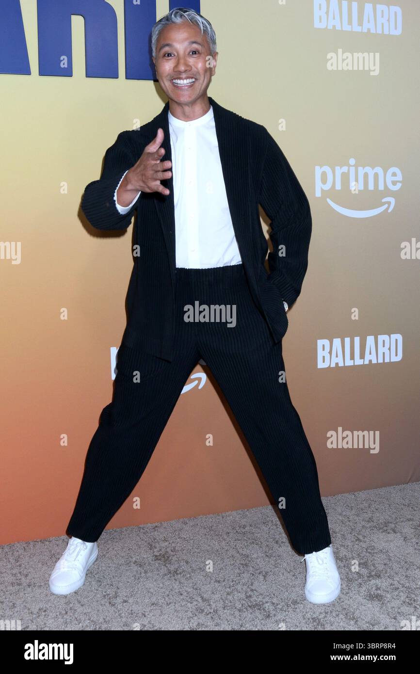 July 9, 2025, Culver City, Ca, USA: LOS ANGELES - JUL 9: Alain Uy at the Ballard Season 1 LA ...