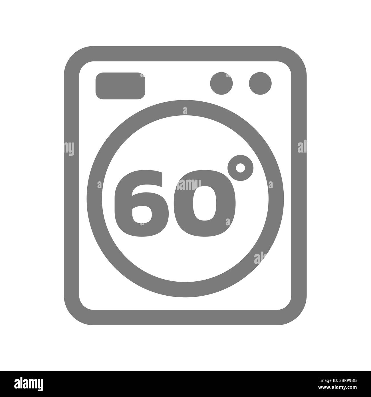 Wash at 60 degrees sign hi-res stock photography and images - Alamy