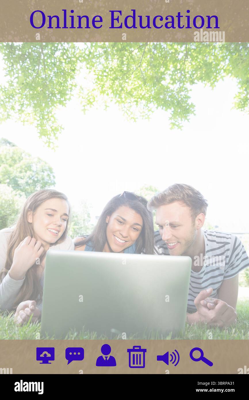 Online resources in education hi-res stock photography and images - Alamy