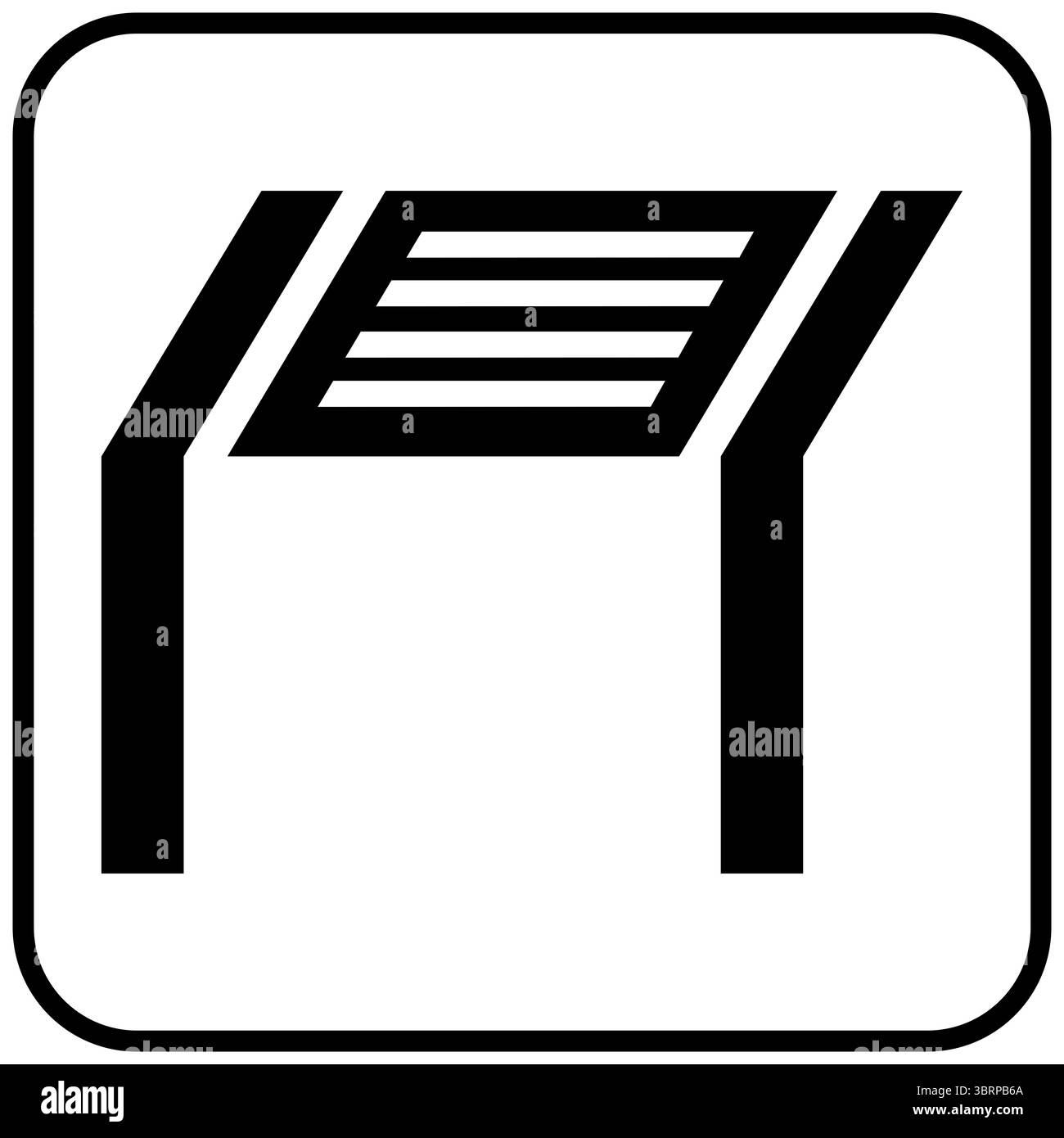 Icon exhibit Black and White Stock Photos & Images - Alamy