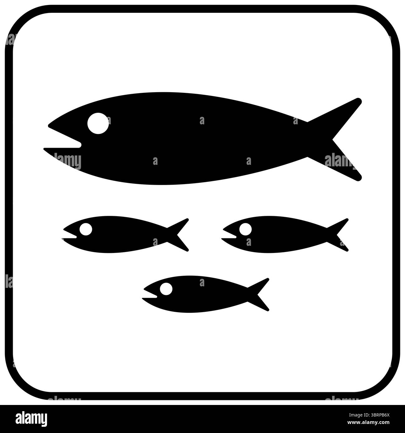 Fish hatchery icon Stock Photo - Alamy