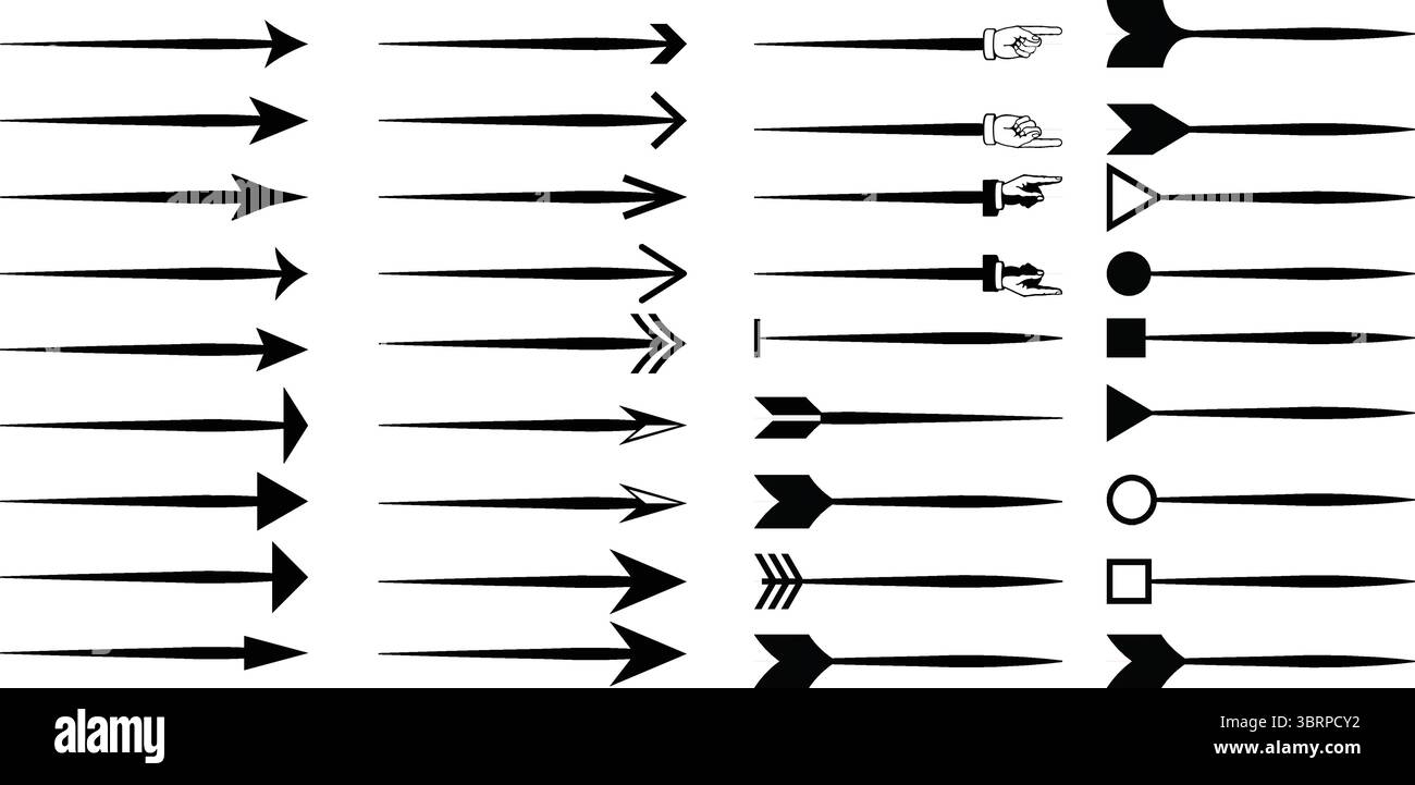 Ui ux vector shapes Black and White Stock Photos & Images - Alamy