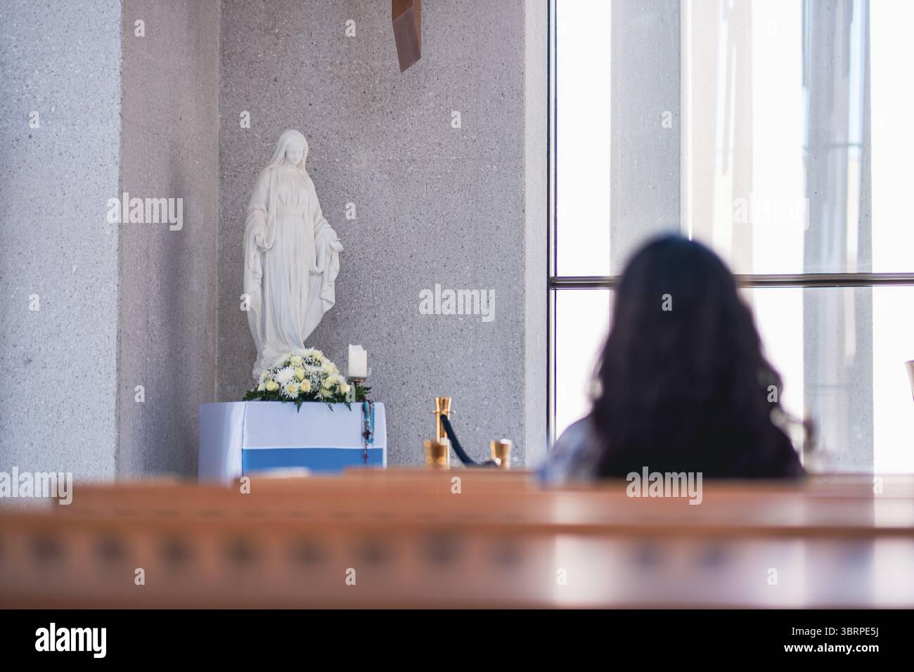 Woman in image mary hi-res stock photography and images - Alamy