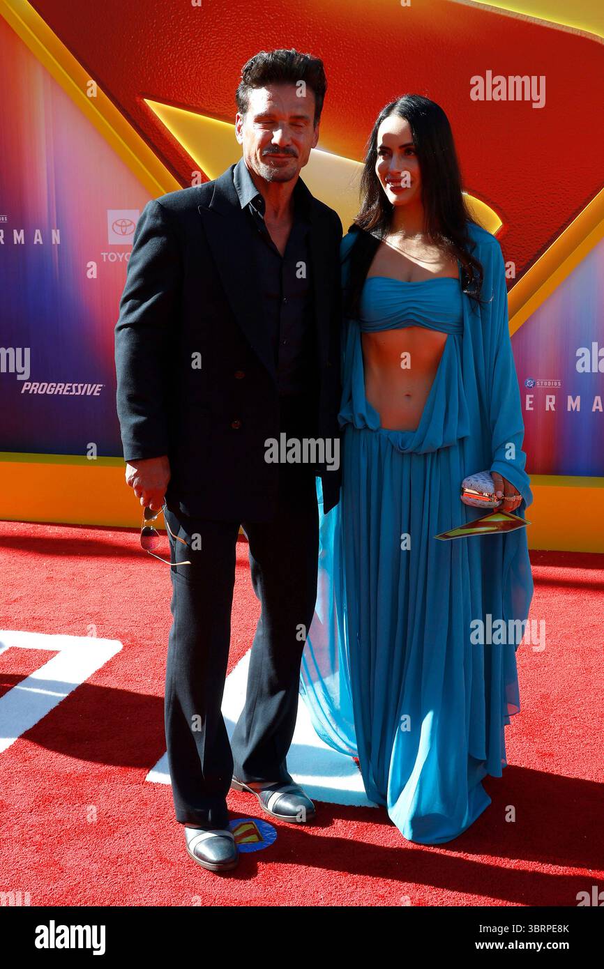 LOS ANGELES - JUL 7: Frank Grillo, San Nardi at the Superman LA ...