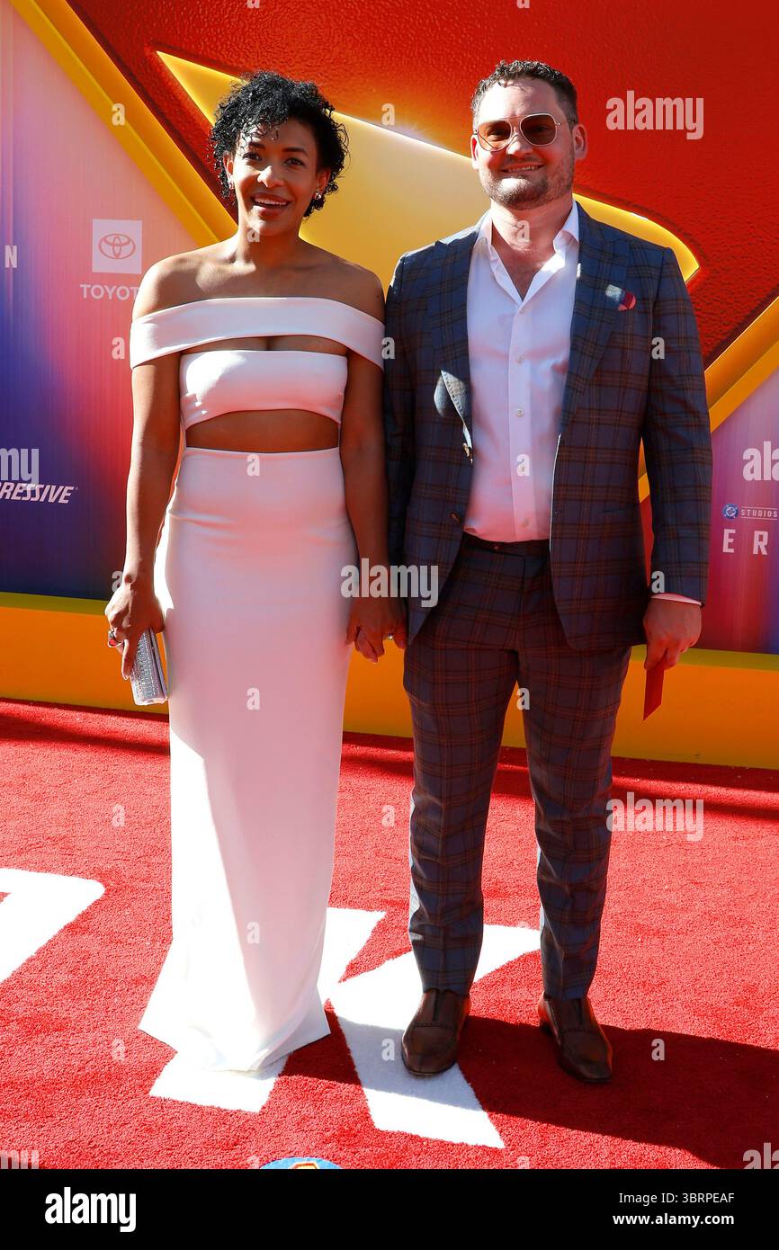 LOS ANGELES - JUL 7: Wayne Dalglish, wife at the Superman LA Premiere ...
