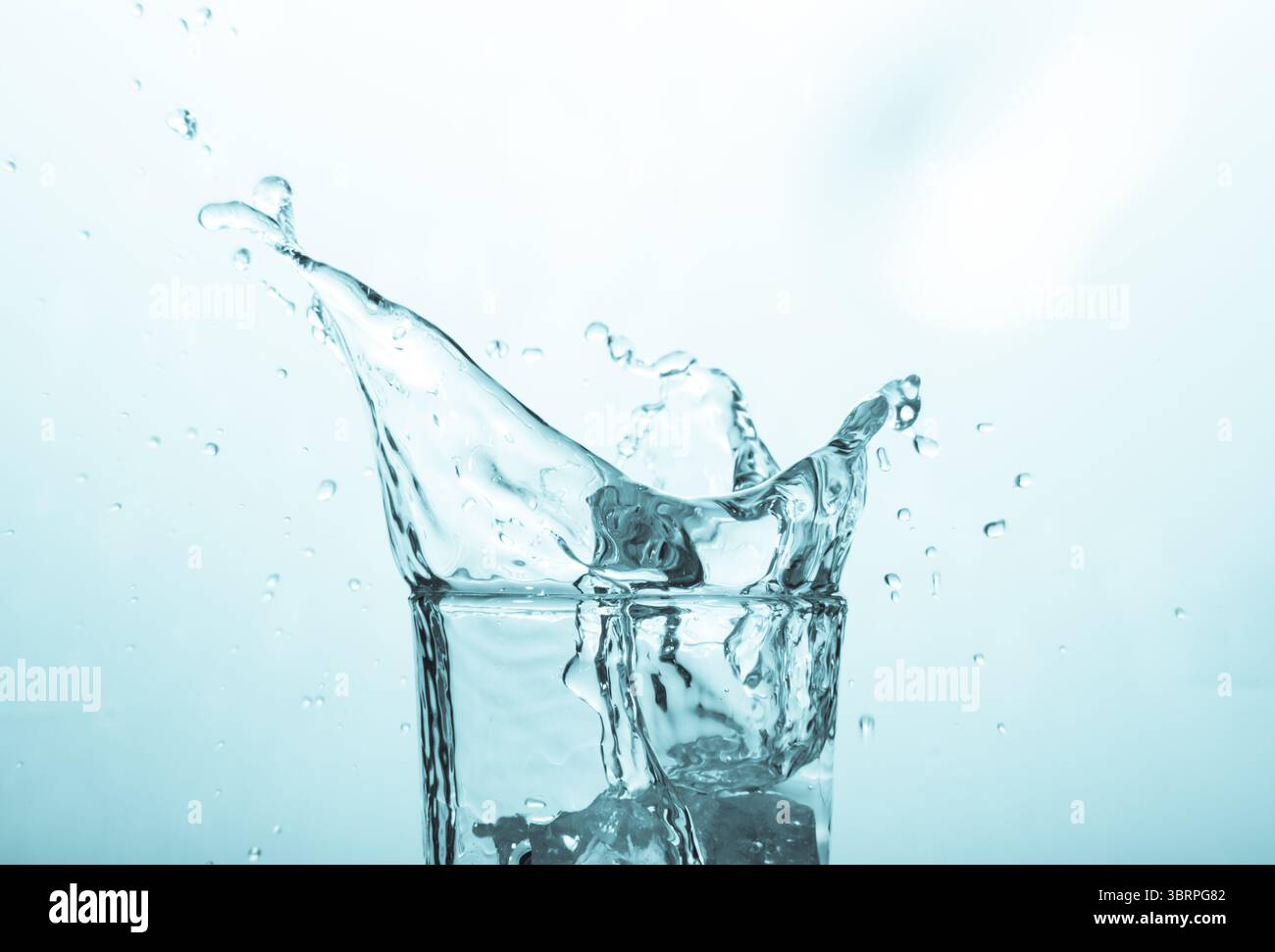 Close up pure water pouring hi-res stock photography and images - Alamy