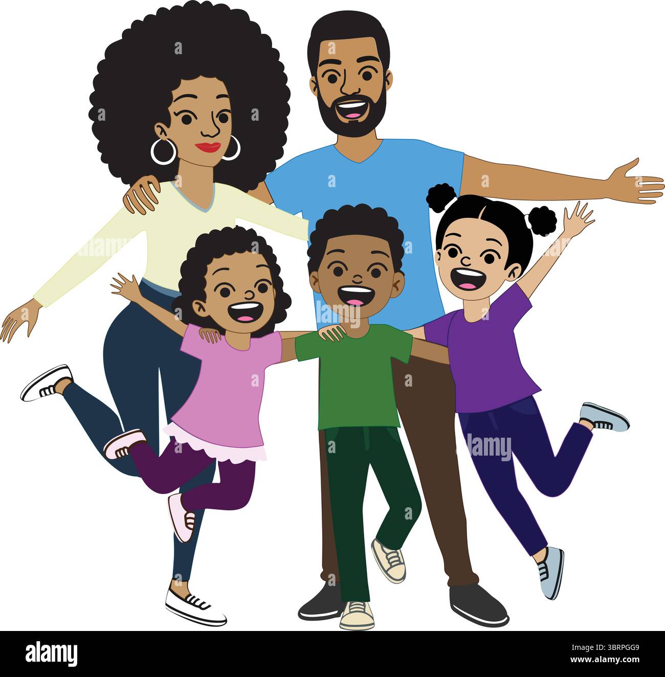 African baby boy girl Cut Out Stock Images & Pictures - Alamy