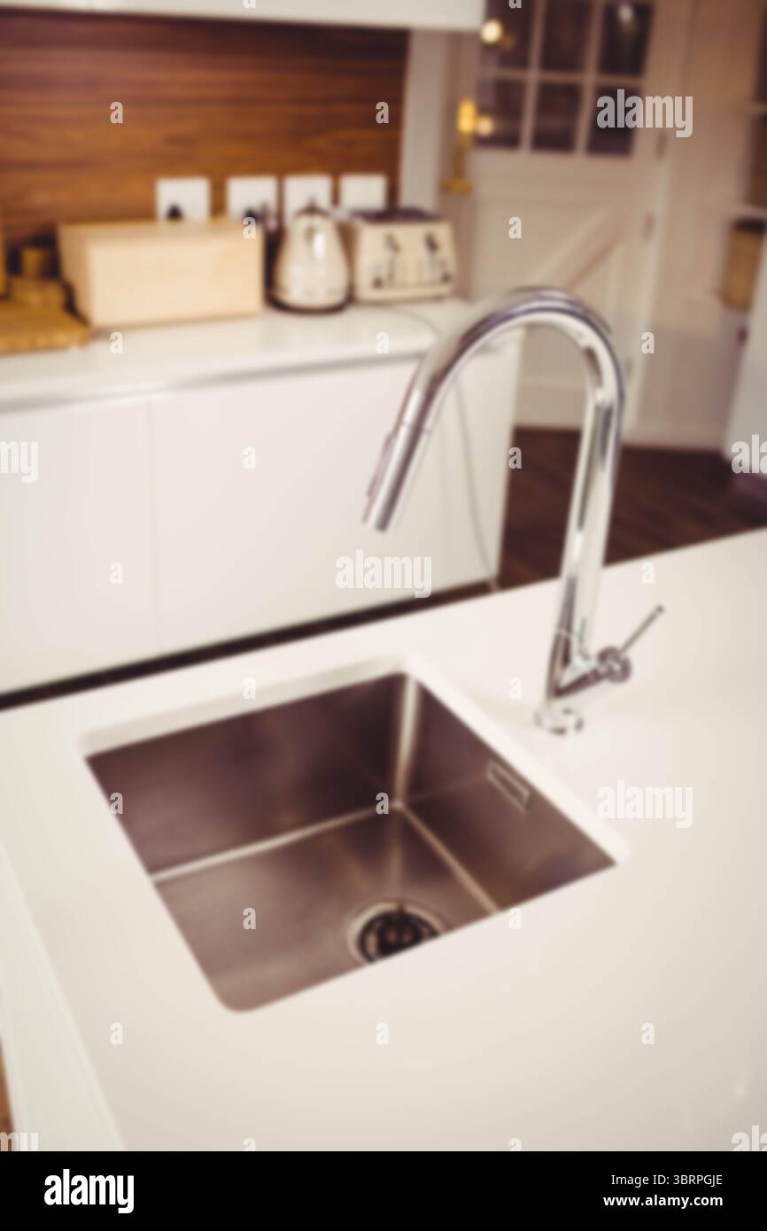 Kitchen sink view hi-res stock photography and images - Alamy