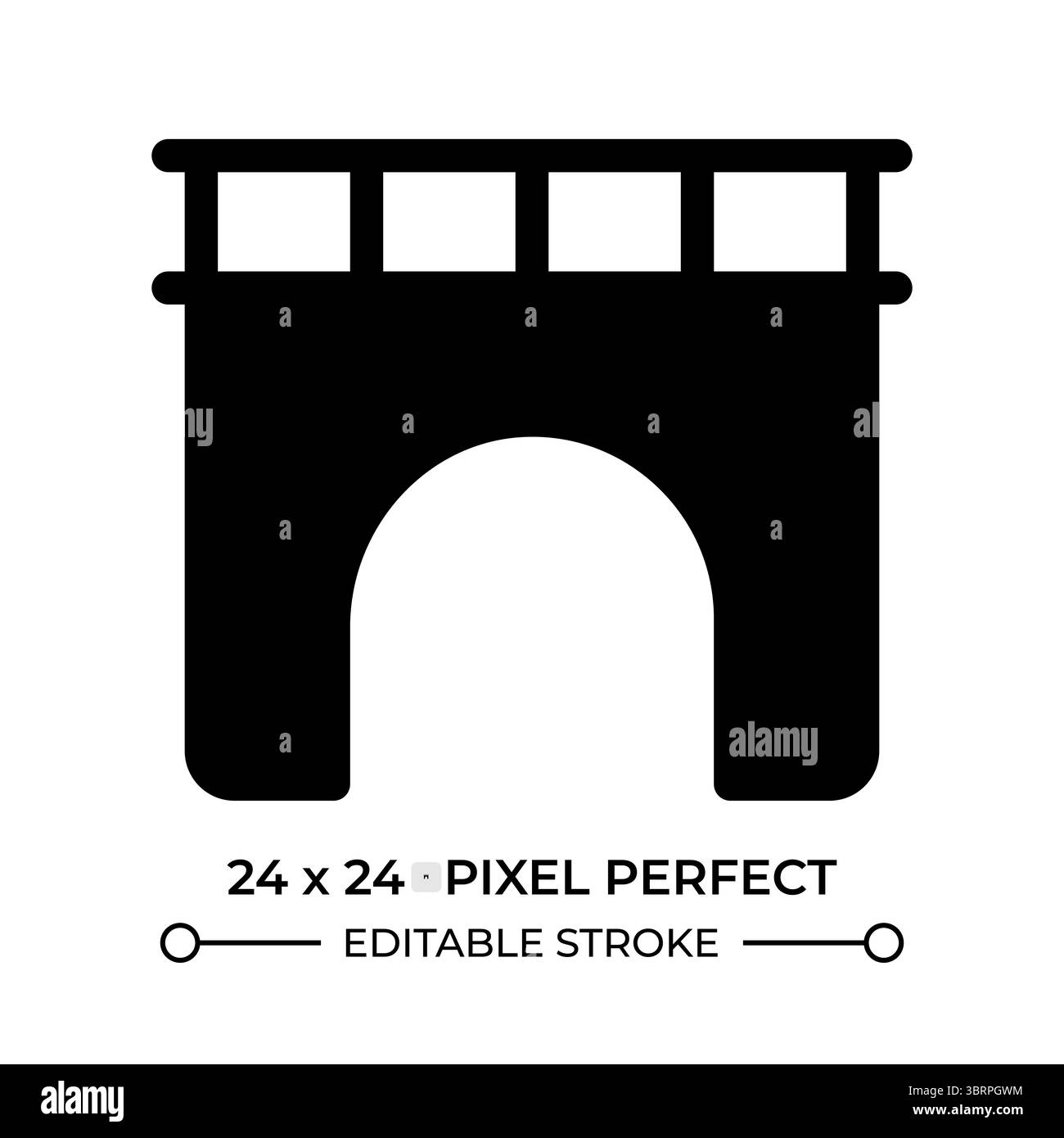 Aqueduct structure Black and White Stock Photos & Images - Alamy