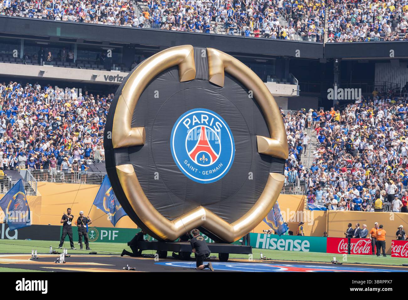 Opening ceremony for FIFA Club World Cup 2025: Chelsea FC vs Paris Saint-Germain final match at ...