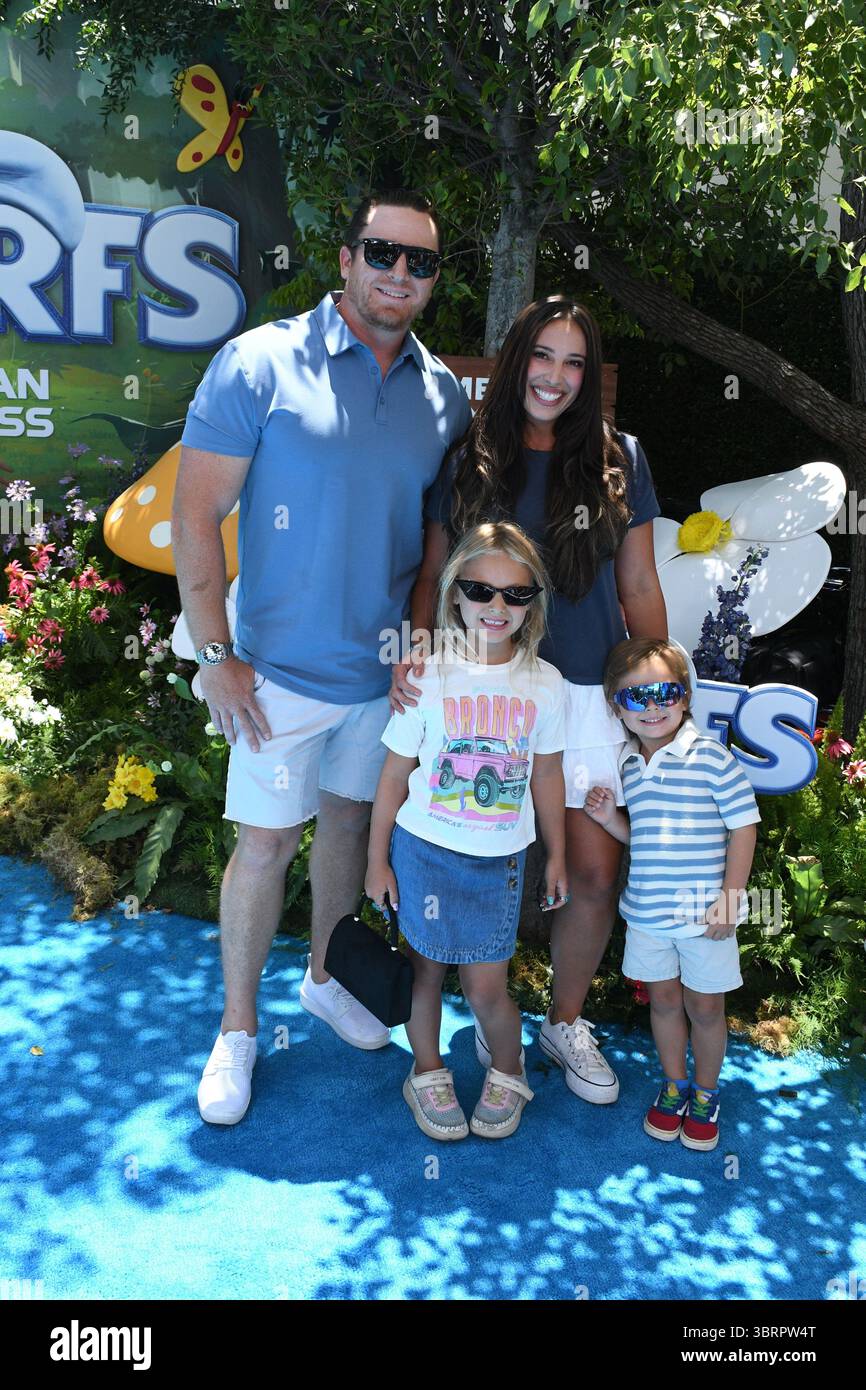 Los Angeles, California, USA 13th July 2025 Sierra Dallas and family ...