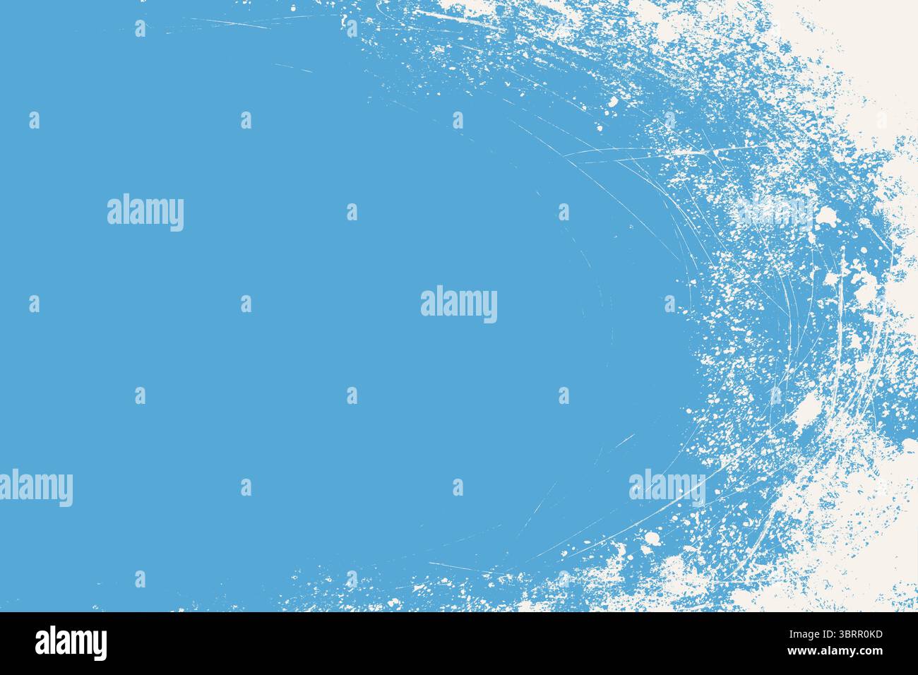 Blue and white grunge background. Distress weathered rough overlay ...