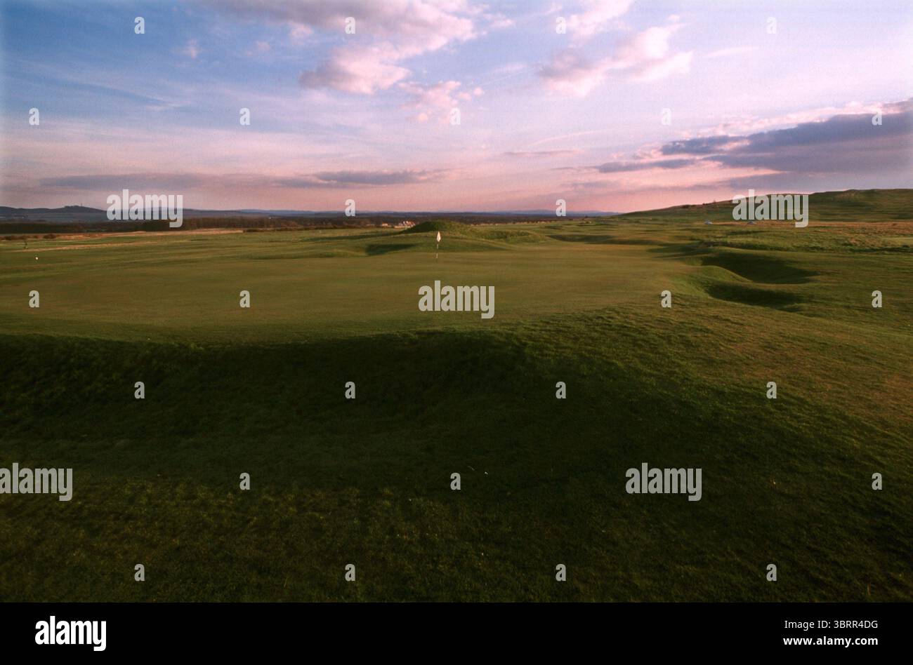 950525/Gullane No.2 GC, Scotland/Photo Mark Newcombe 18th Green Gullane ...