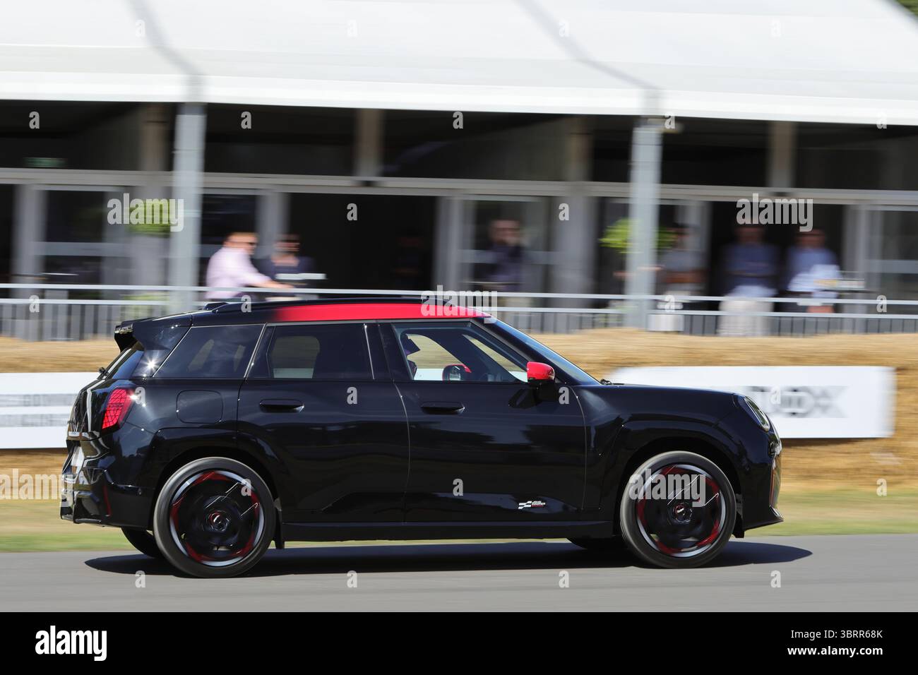 Mini John Cooper Works electric at the Festival of Speed 2025, Goodwood ...