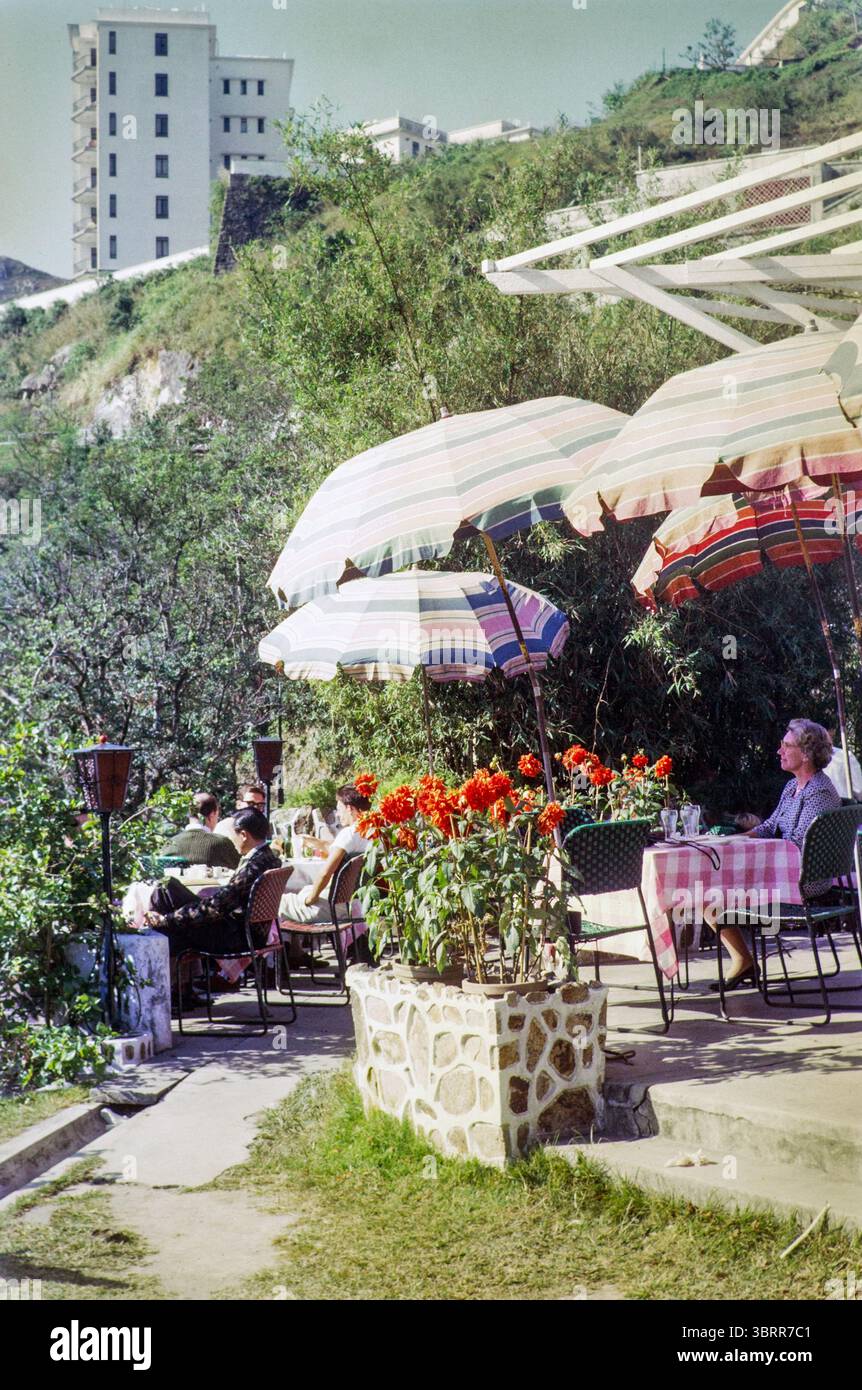 People at the The Peak Lookout restaurant, The Peak, Hong Kong, Asia ...