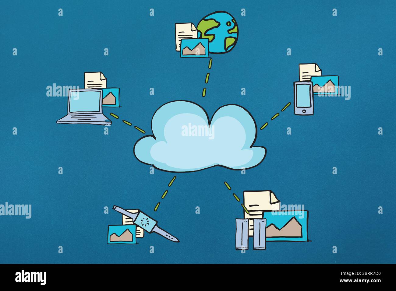 Linking devices hi-res stock photography and images - Alamy