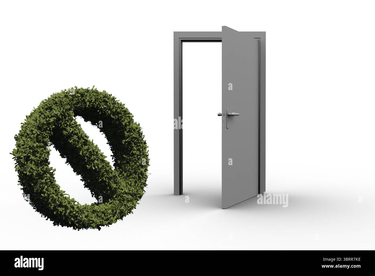 Exit no entry door hi-res stock photography and images - Alamy