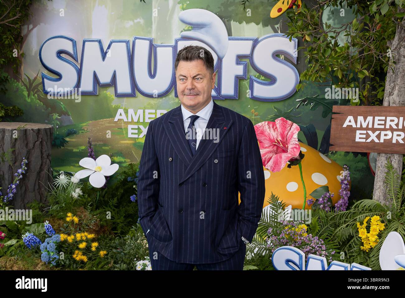 Nick Offerman attends the arrivals of Paramount Pictures U.S. Premiere ...