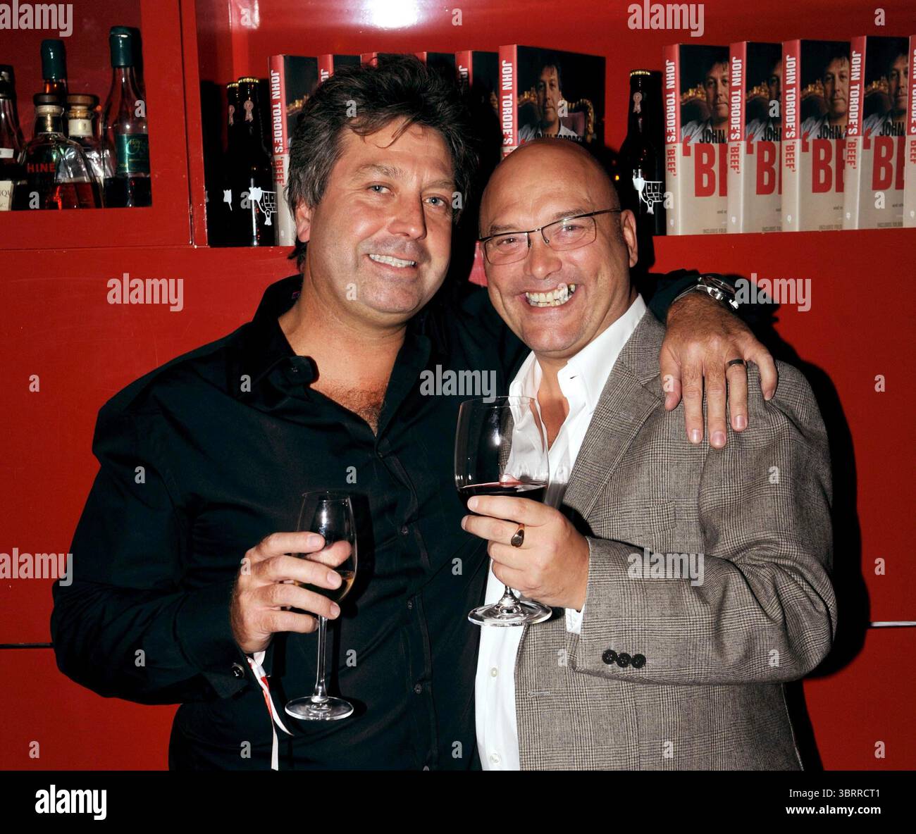File photo dated 18/9/2008 of chef John Torode (left) poses with fellow ...