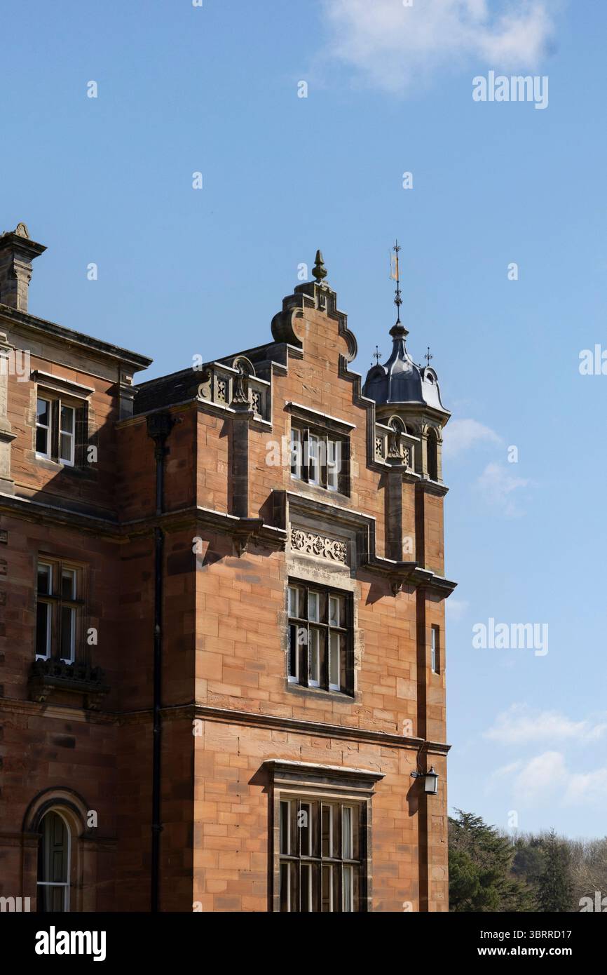 impressive architecture outside the Convention Center, Keele University ...