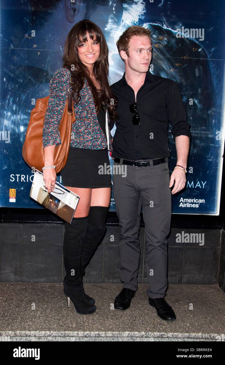 Chris Fountain and his new girlfriend Jessica Derrick at the gala night ...