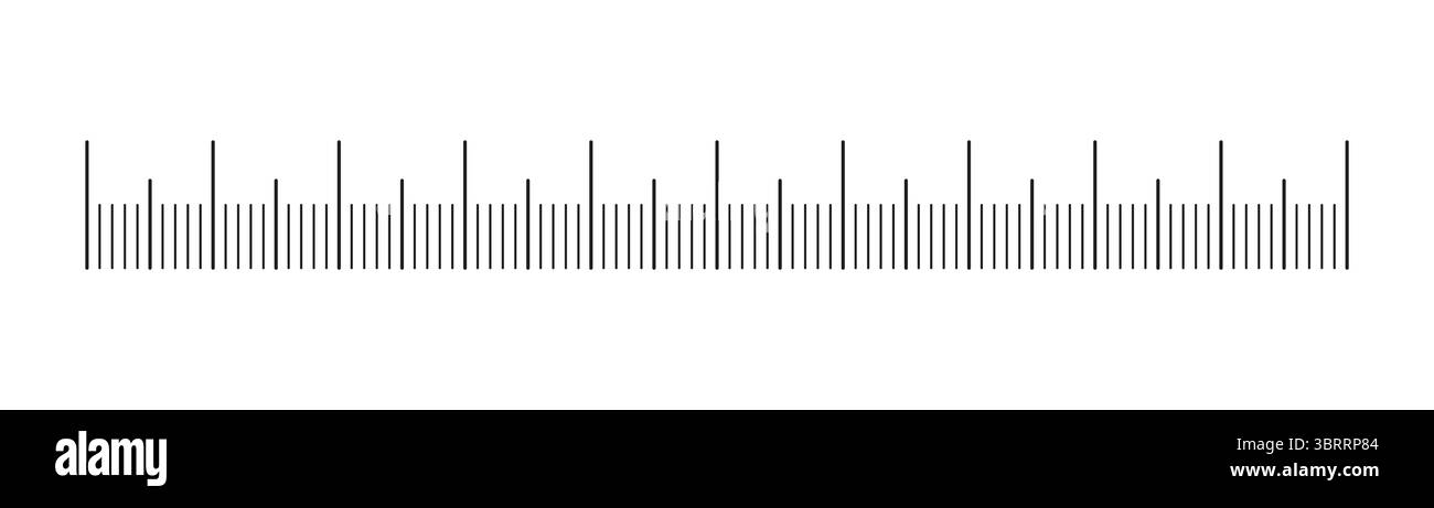 Measuring chart 10 centimeters. Length measurement math, distance ...