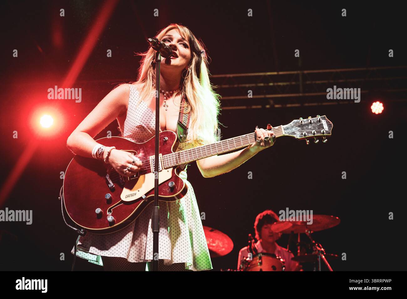 ITALY, TORINO, JUNE 10th 2025: The British singer and songwriter Luvcat ...